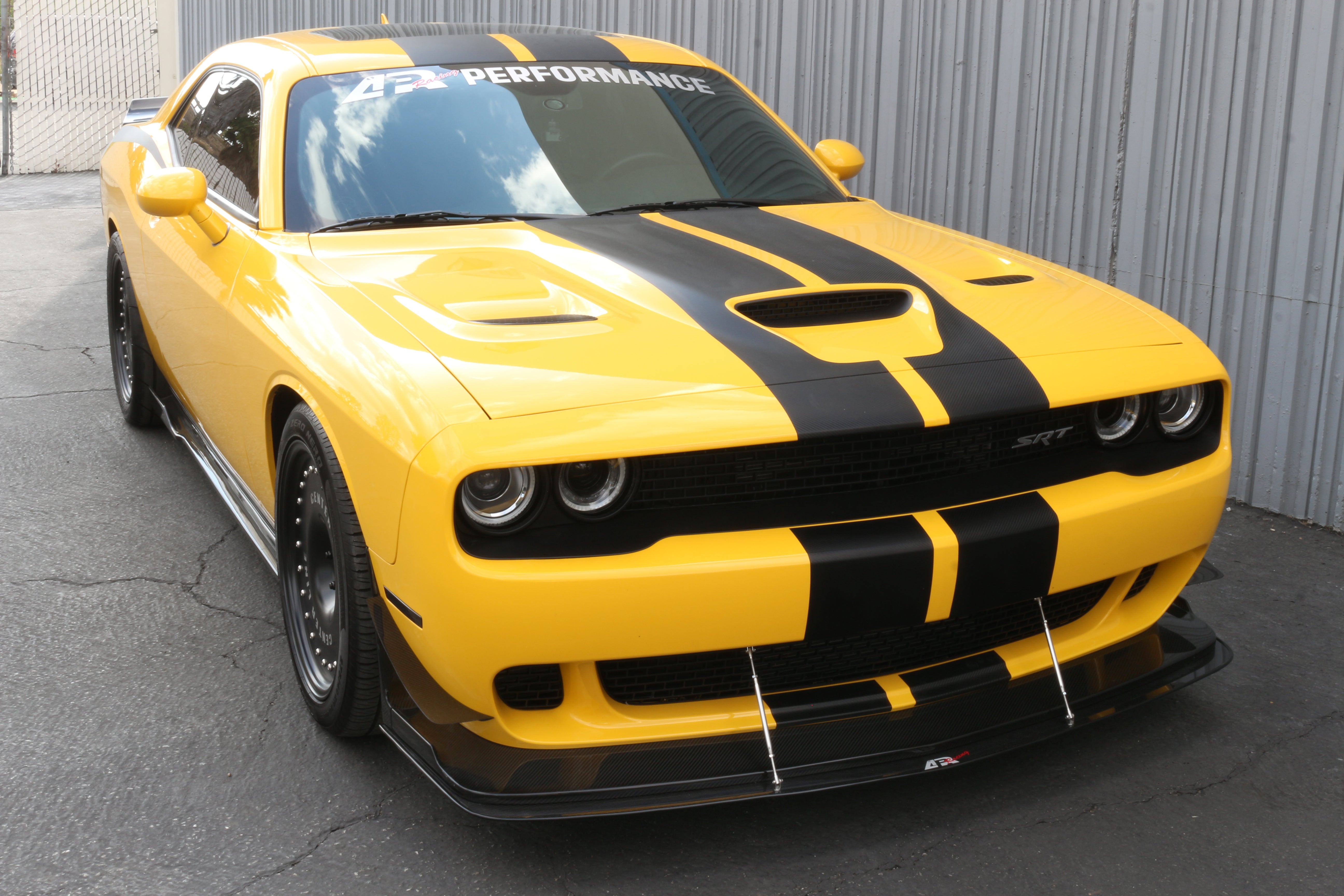 Dodge Challenger Hellcat Front Wind Splitter 2015 - 2023 (APR Lip ...