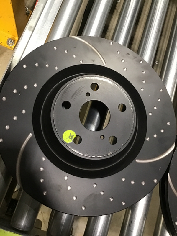 EBC 09+ Lexus LS460 4.6 Sport GD Sport Front Rotors | GD7580 Scratch ...