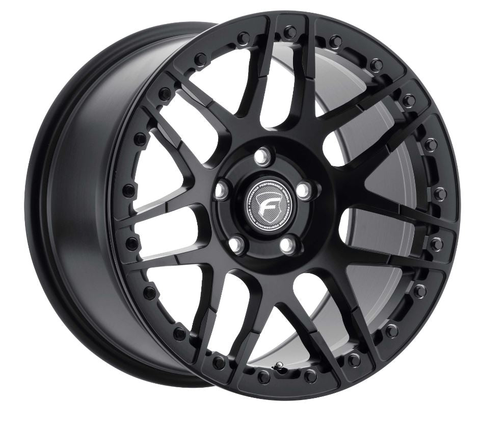 Forgestar F282 17X10 F14 Beadlock 5X115 ET30 BS6.7 Satin Black 78.1 (F ...