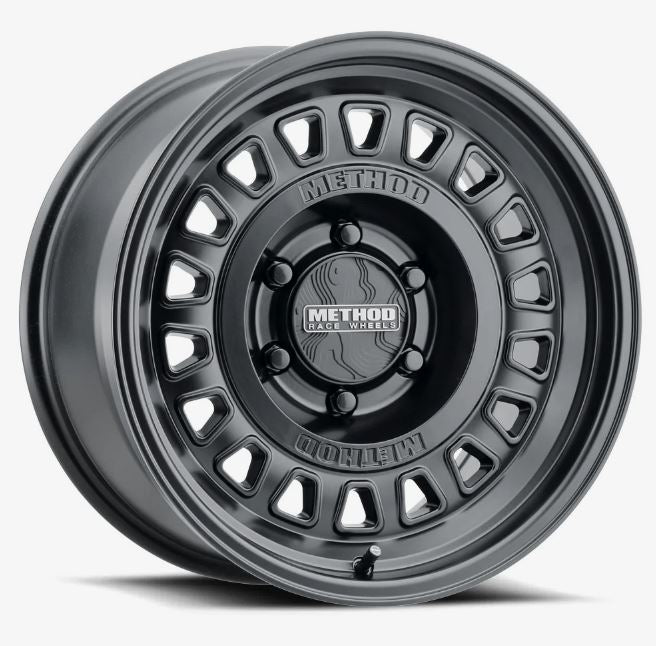 Method MR320 17x8.5 0mm Offset 6x135 BP 135mm CB 4.72in BS - Matte Bla ...