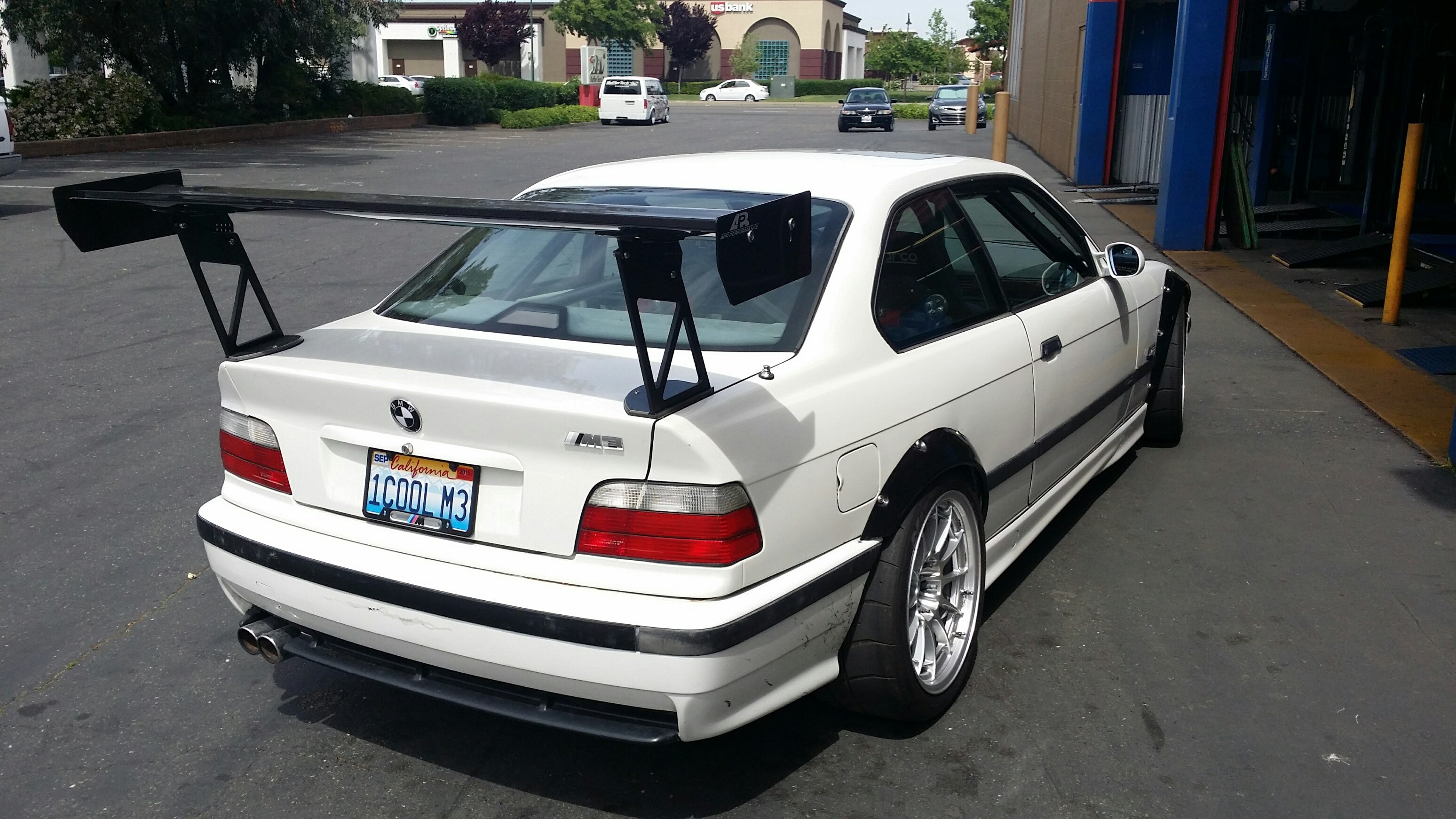 APR Peformance BMW E36 GT-250 Adjustable Wing 1990 - 2000 – KamiSpeed.com