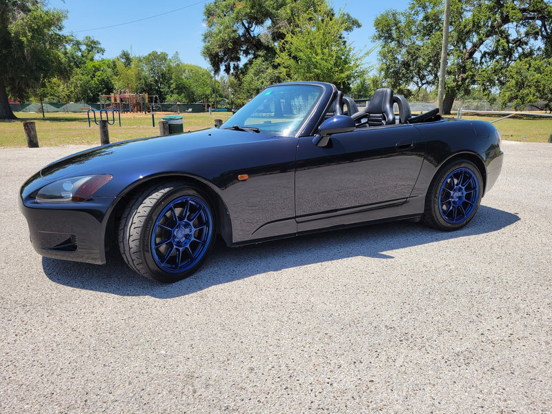BC Forged KZ10 Obsidian Blue S2000 17x7.5" & 17x9" Staggered Wheels