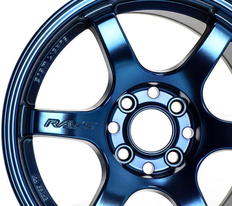 Gram Lights 57DR 15X8.0 +35 4-100 MAG BLUE (Honda Civic / Integra ...
