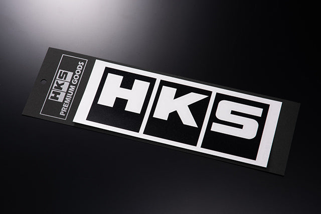 HKS LOGO Sticker W220 BLACK - (51003-AK152) – KamiSpeed.com
