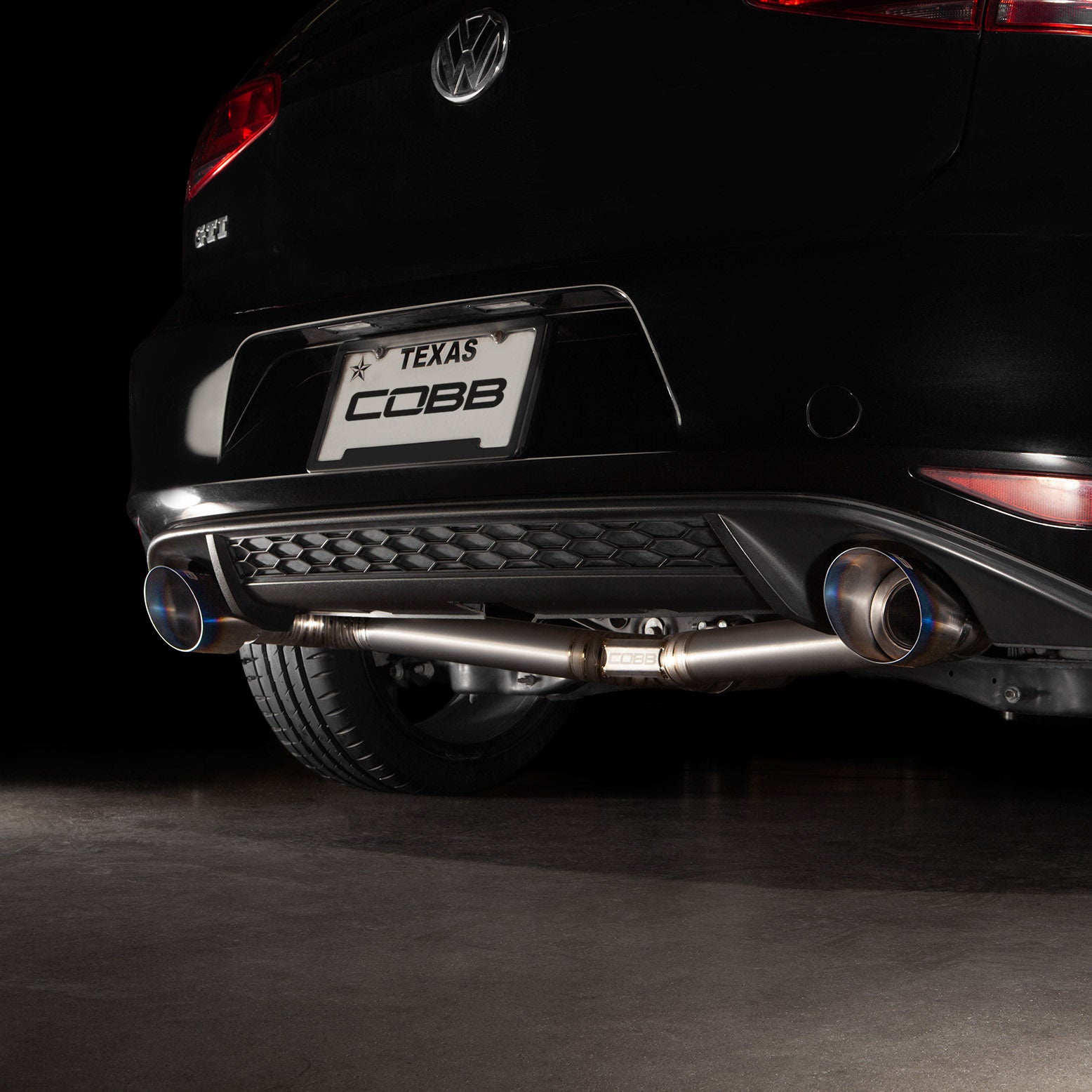 Cobb 14-17 Volkswagen GTI (MK8) Titanium Cat-Back Exhaust System (5V21 ...