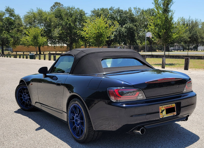 BC Forged KZ10 Obsidian Blue S2000 17x7.5" & 17x9" Staggered Wheels