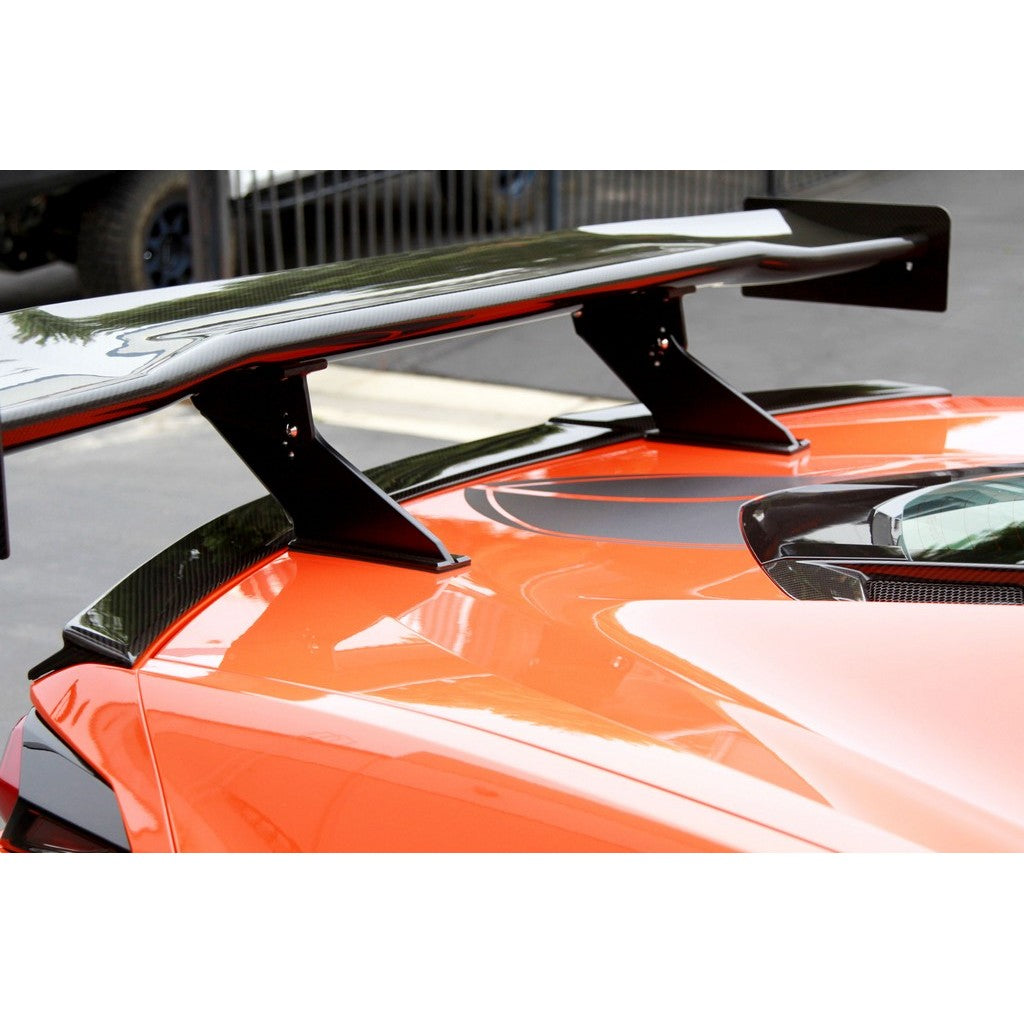 APR Peformance Chevrolet Corvette C8/ C8 Z06 GTC-500 Adjustable Wing 2 ...
