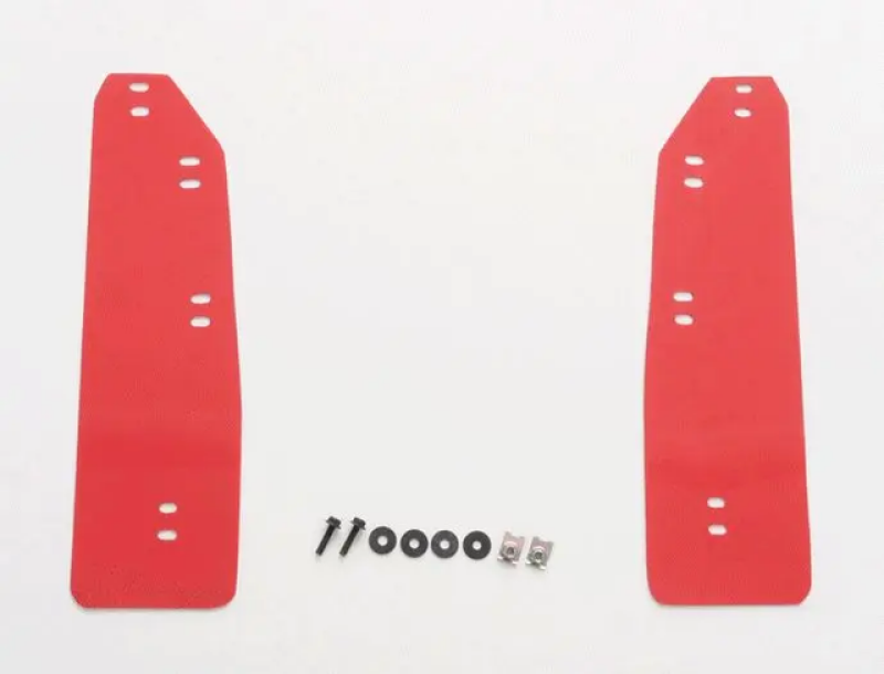 Cusco 2023+ Honda Civic Type-R (FL5) EVA Bolt-On Red Mud Flap (Set of ...