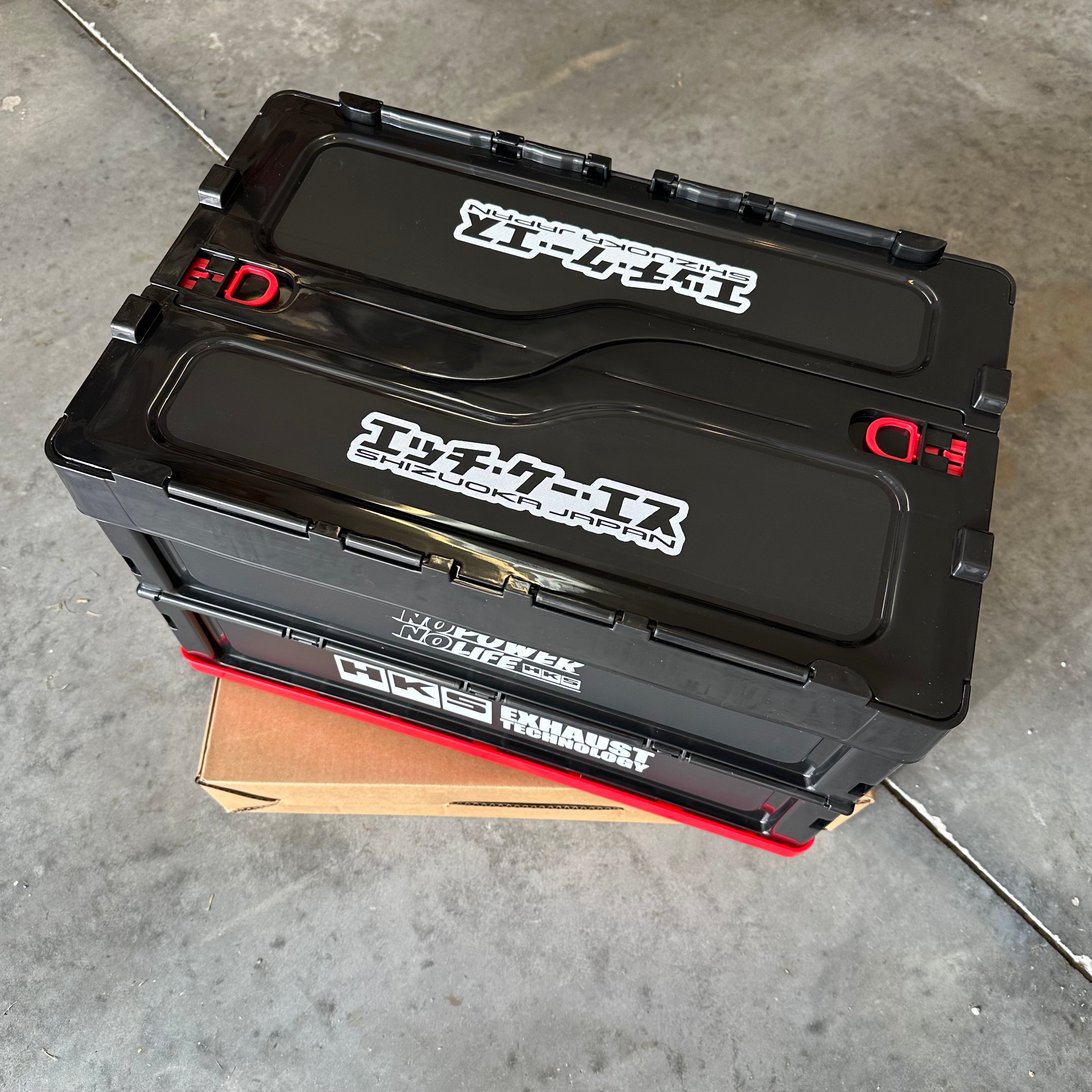 HKS Limited Edition "No Power, No Life" 50L Container Foldable Box ...