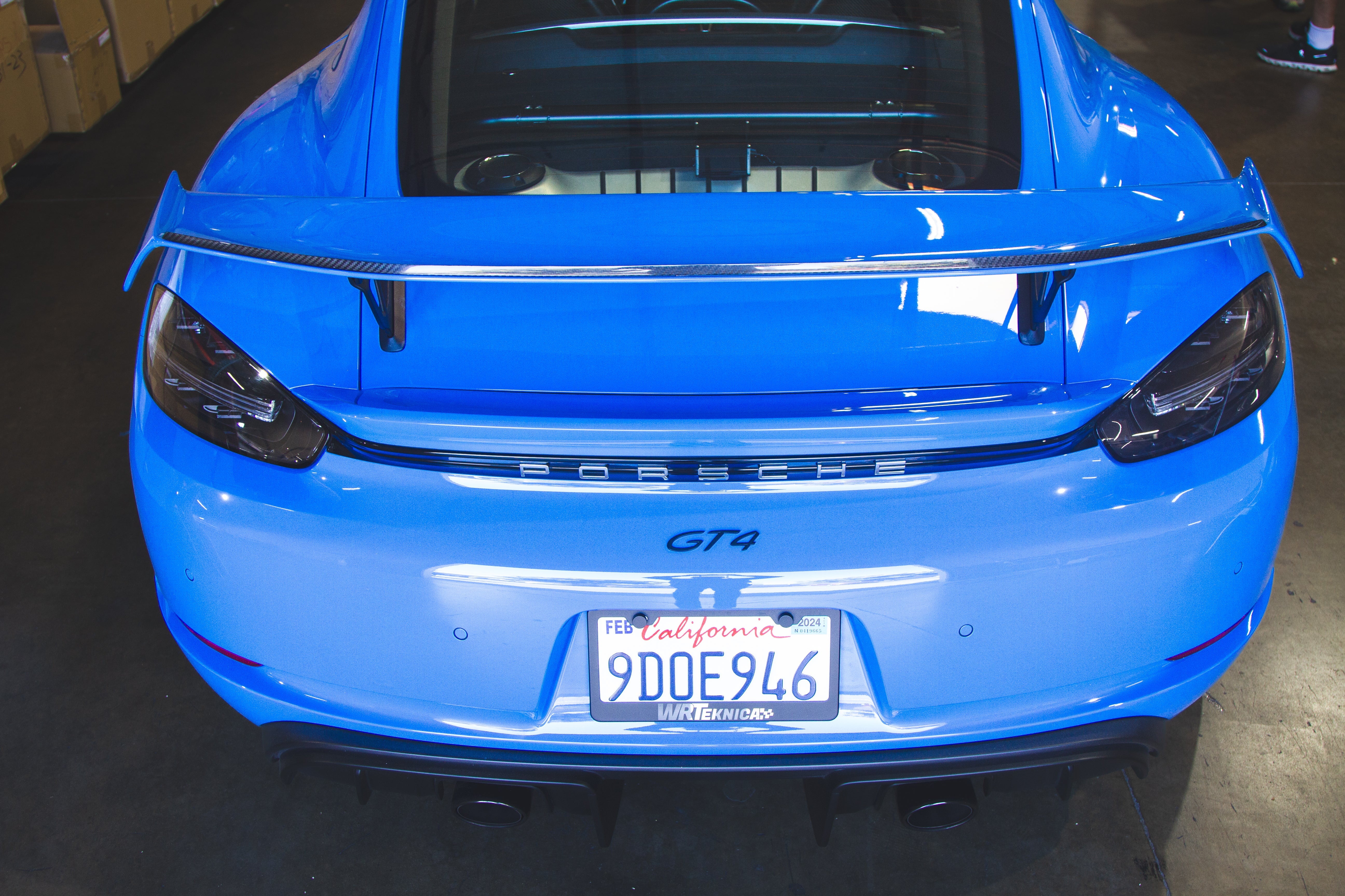APR Peformance Porsche 718 Cayman GT4 Gurney Flap 2020 - 2023 ...