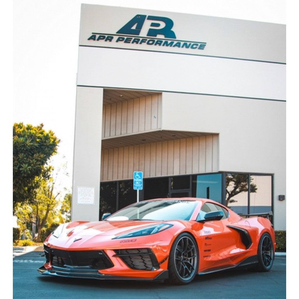 APR Peformance Chevrolet Corvette C8 Front Air Dam/ Splitter/ Lip 2020 ...