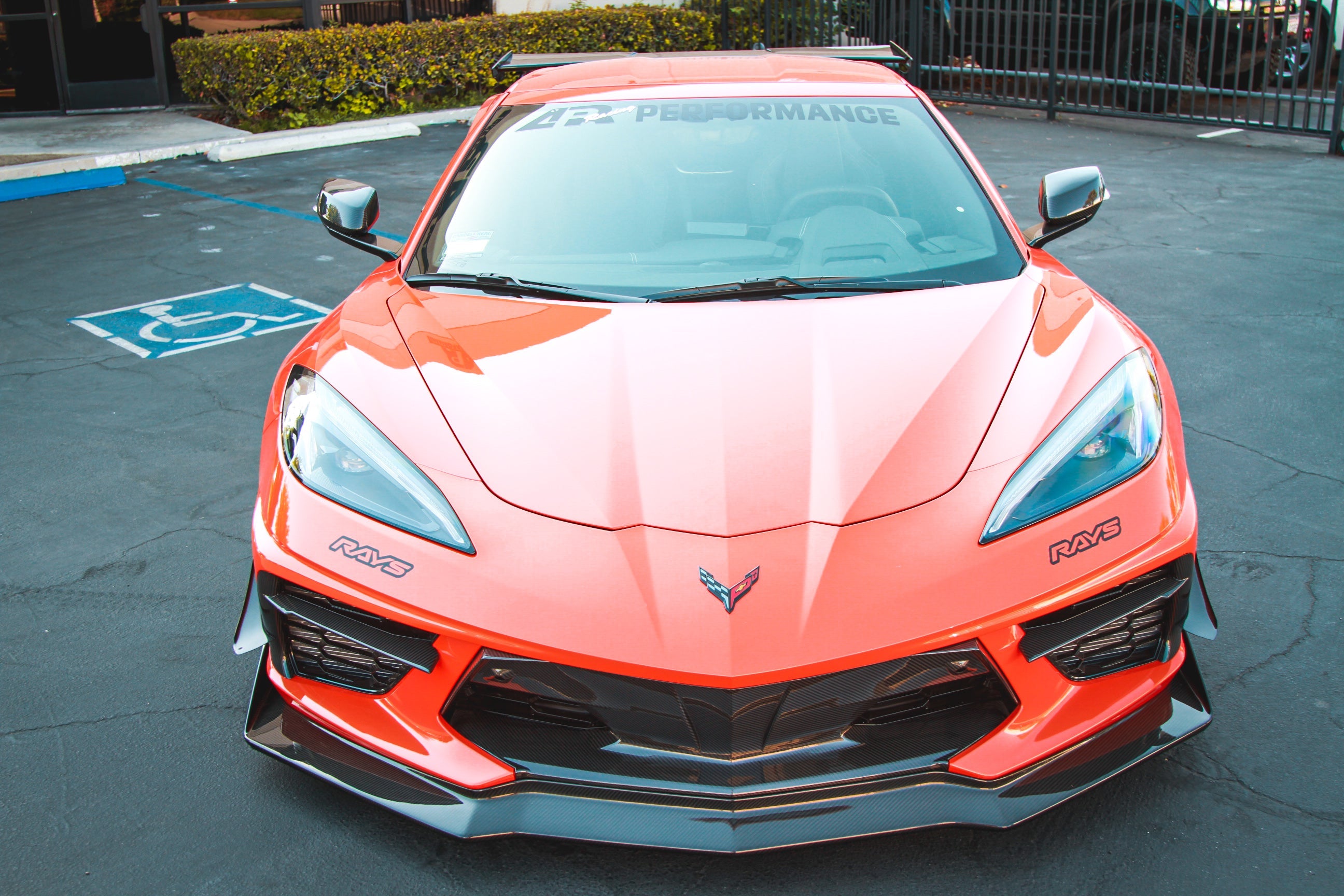 APR Peformance Chevrolet Corvette C8 Front Bumper Side Bezels 2020-UP ...