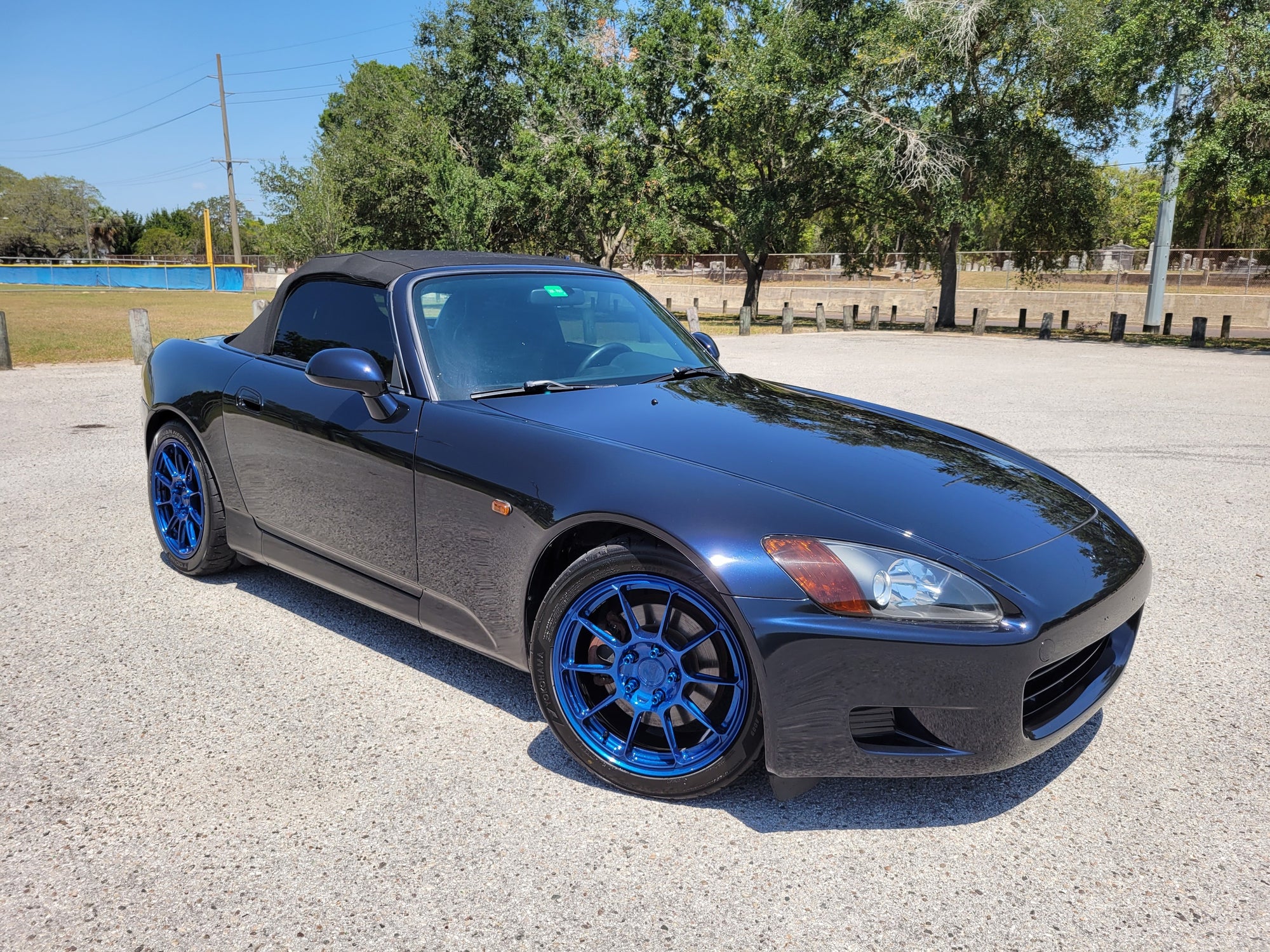 BC Forged KZ10 Obsidian Blue S2000 17x7.5" & 17x9" Staggered Wheels ...