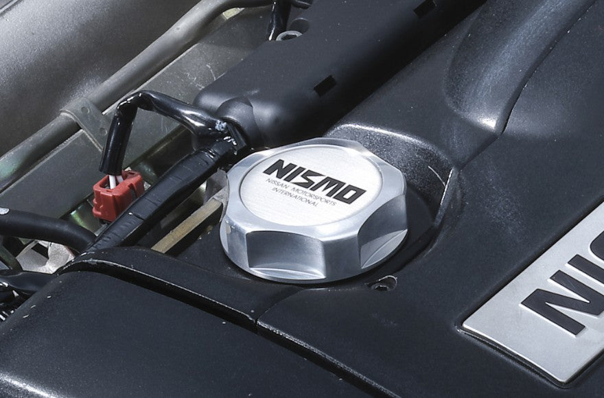 NISMO 40th Anniversary Oil filler cap with original NISMO logo design ...