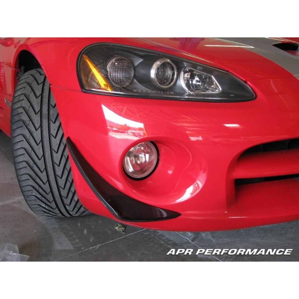 Dodge Viper SRT-10 Front Bumper Canards 2003-2010 (coupe / convertible ...