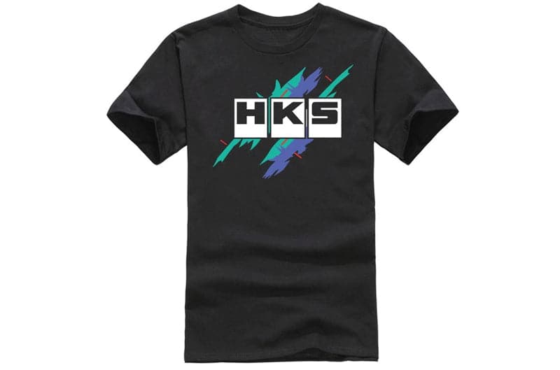 HKS Official Splash Logo T-Shirt (hksTShirtSplashLogoL) – KamiSpeed.com