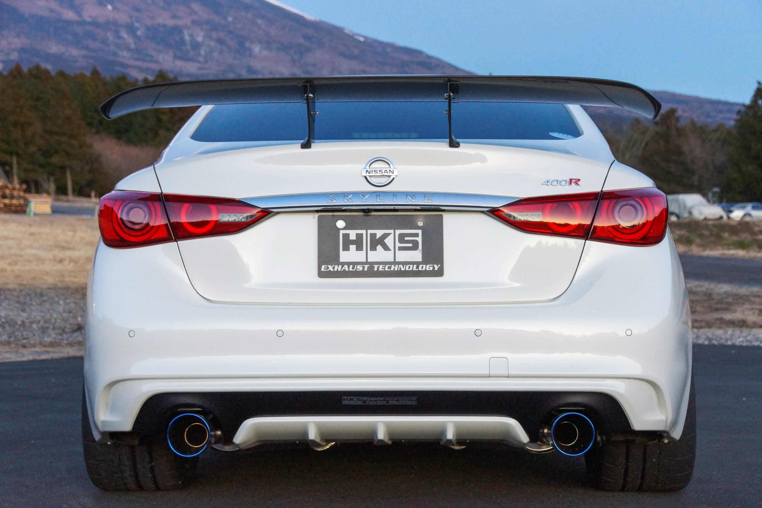 HKS 14-16 INFINITI Q50 SUPER TURBO MUFFLER RV37 400R (31029-AN006 ...