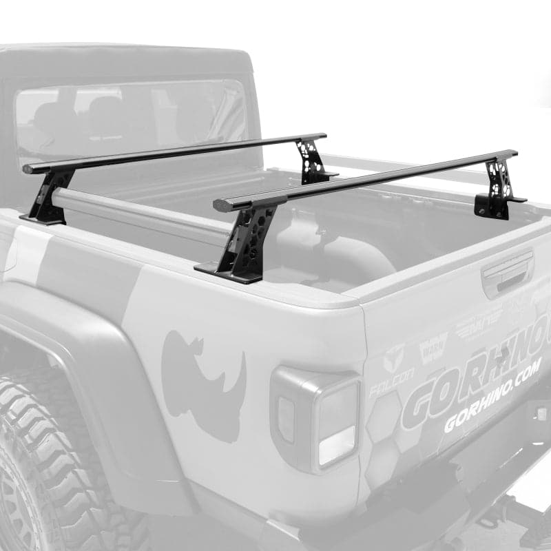 Go Rhino T-Slotted Tonneau Cover 6" XRS Cross Bars Bed Rack – KamiSpeed.com