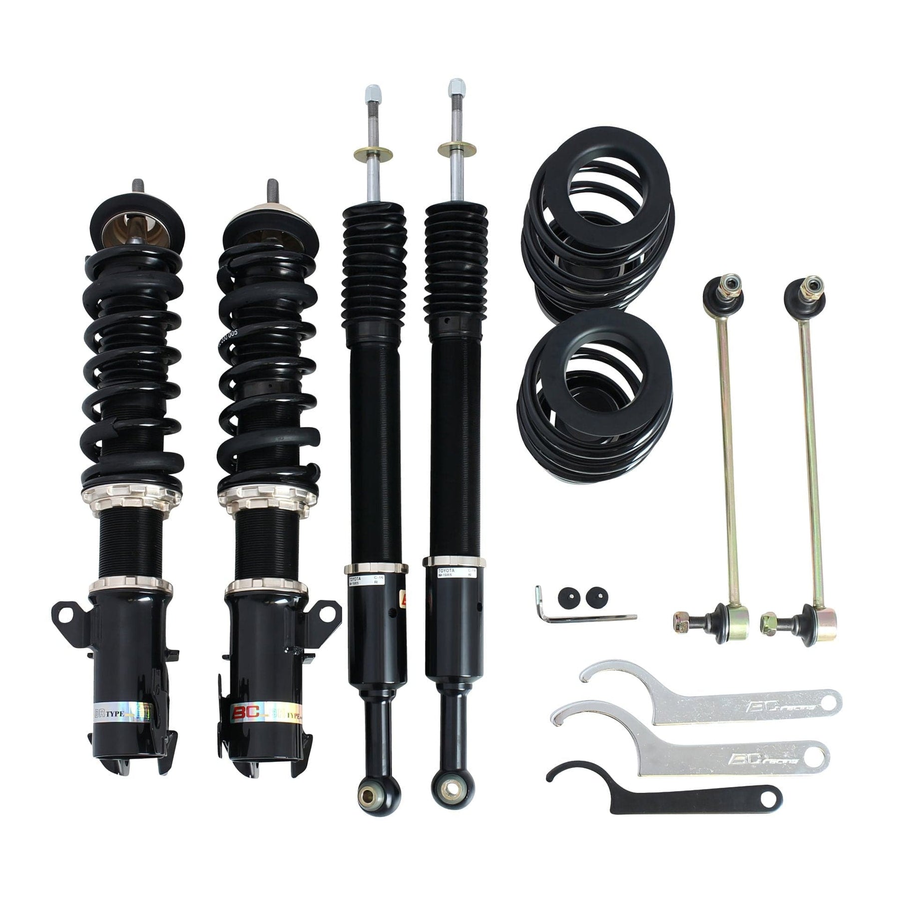 BC Racing BR Coilovers for 06-11 Toyota Yaris (C-16-BR) – KamiSpeed.com