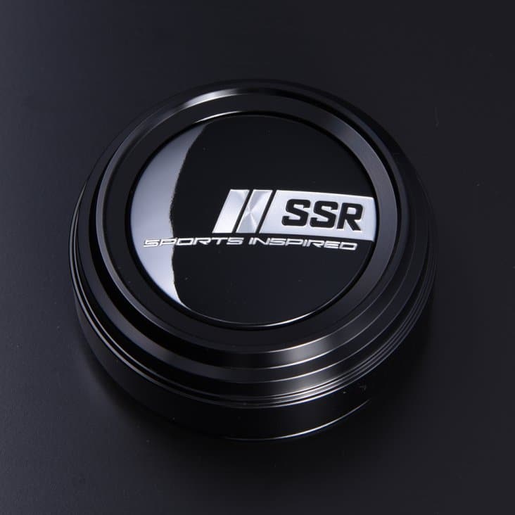 SSR Racing Sports Inspired Center Cap Aluminum B-Type High - Black ...