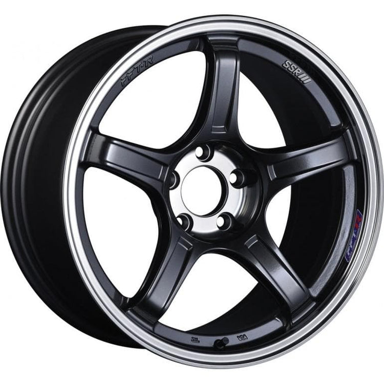 SSR GTX03 18x9.5" 5x100 +38mm Offset Black Graphite Wheel – KamiSpeed.com