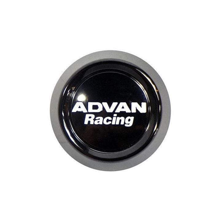Advan Racing Center Cap - 63 Low Type Black (5x100, 4x100, 5x112)