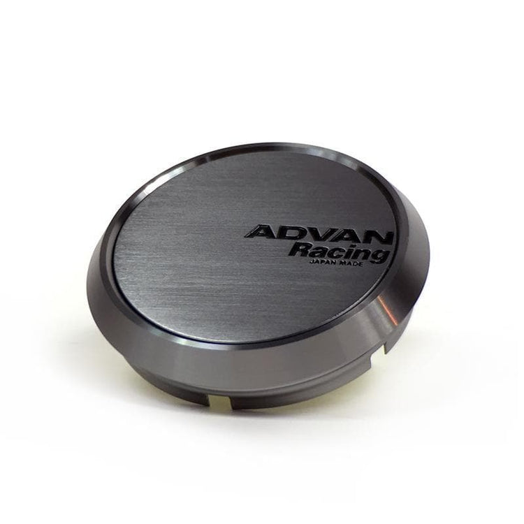 Advan Racing Center Cap 73 Flat Hyper Black | KamiSpeed.com