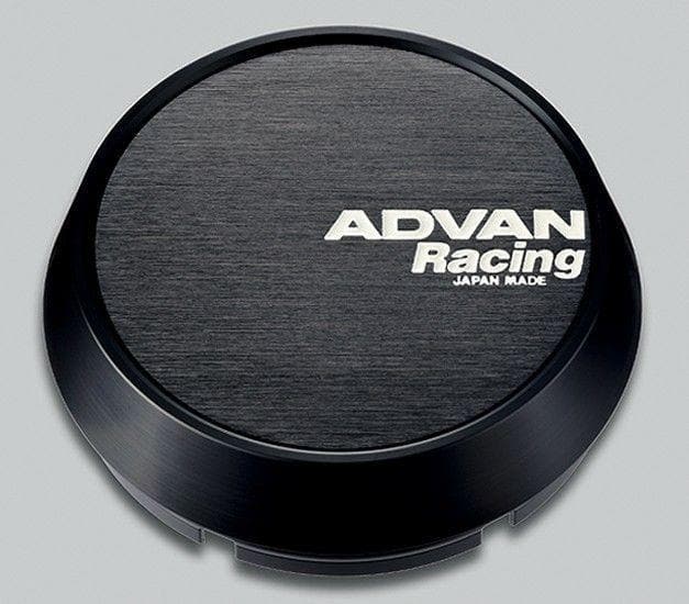 Advan Racing Center Cap - 73 Middle Black | KamiSpeed.com