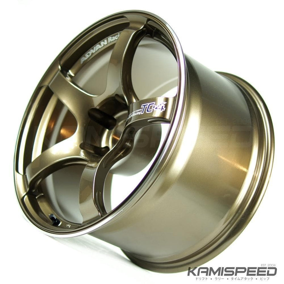 Advan Racing TC4 18x11 +15 5-114.3 Racing Umber Bronze and Ring – KamiSpeed.com