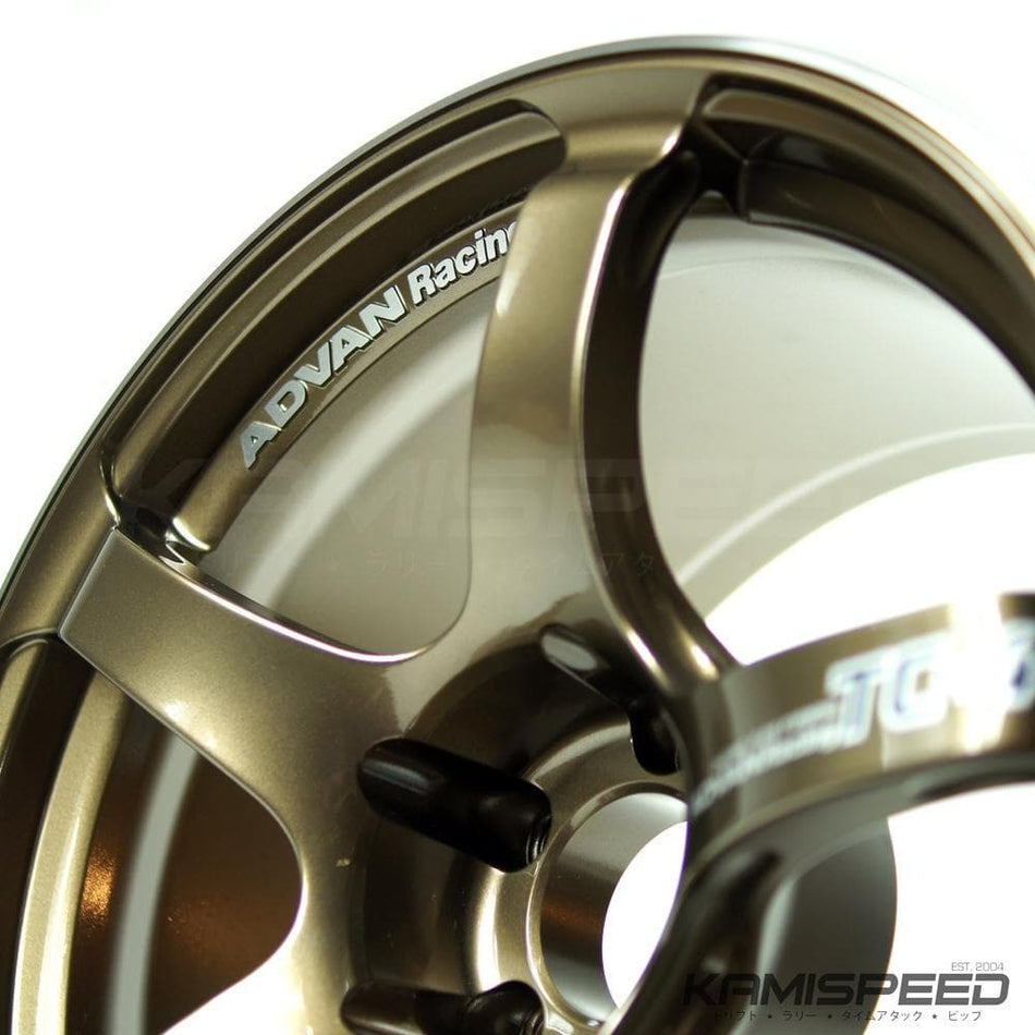 Advan Racing TC4 18x11 +15 5-114.3 Racing Umber Bronze and Ring – KamiSpeed.com