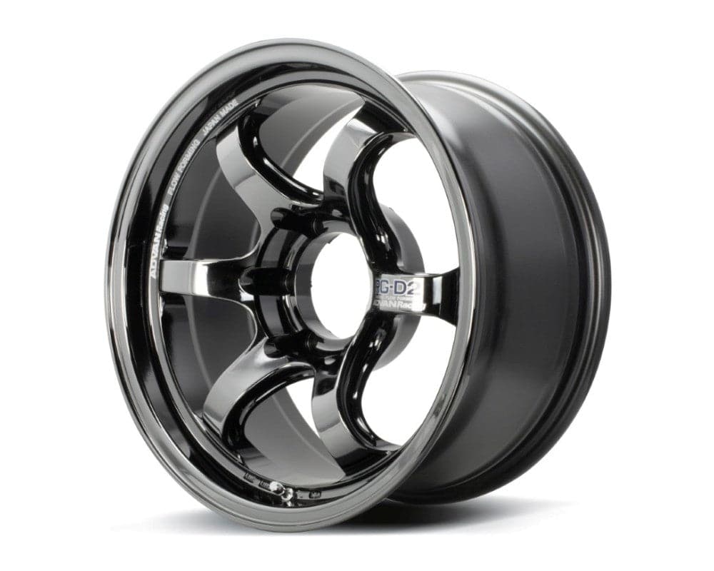 Advan RG-D2 17x8.5" -10MM 6x139.7 Black Chrome Wheel (YAT7H-10KSBK ...