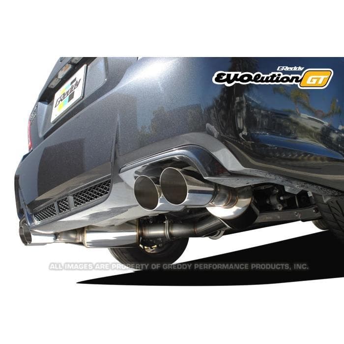 GReddy EVOlution GT Cat-Back Exhaust - 11-14 Subaru Impreza WRX ...