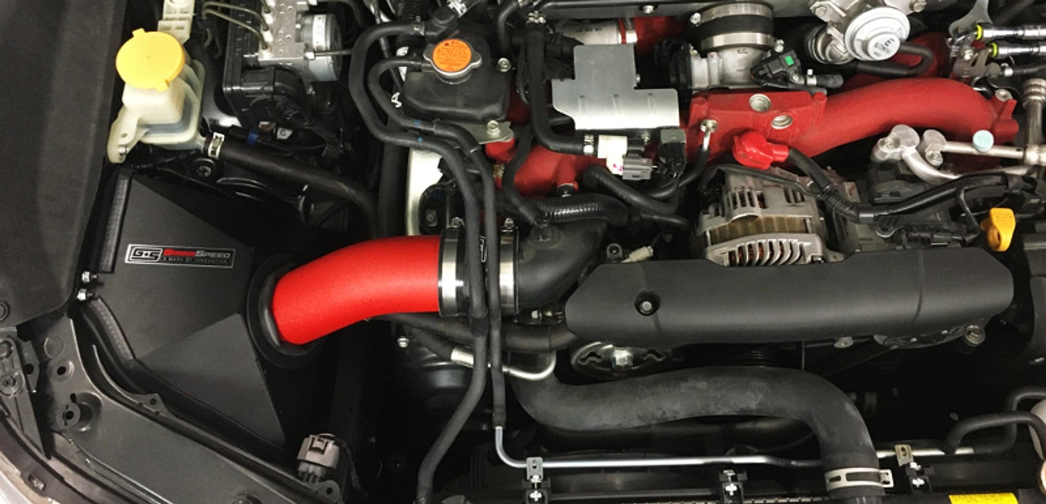 GrimmSpeed 15-21 Subaru STI Stealthbox Cold Air Intake - Red (grm06007 ...