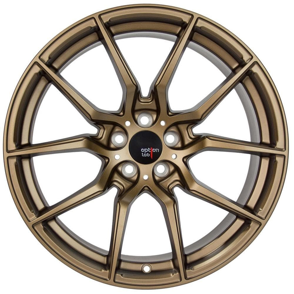 Option Lab Bronze R716 18x8.5 +35 5x114.3 17+ SI | KamiSpeed.com