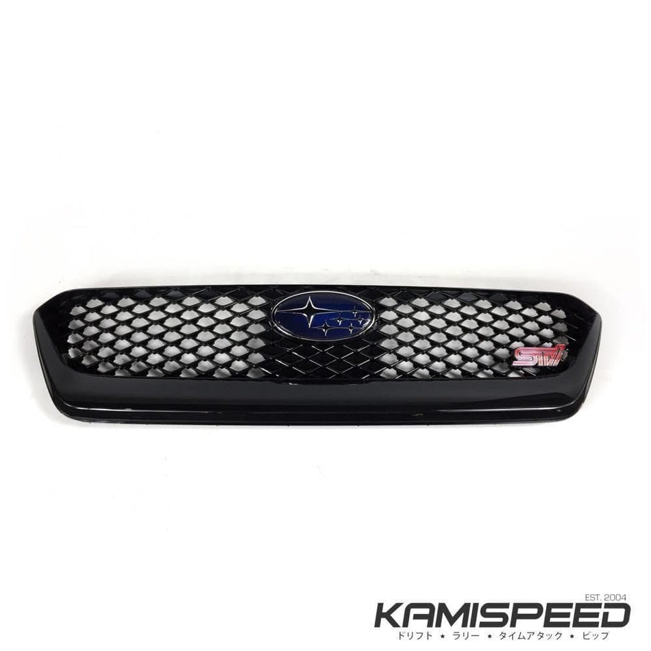 Original Factory Subaru WRX STi Front JDM Grill at KamiSpeed.com