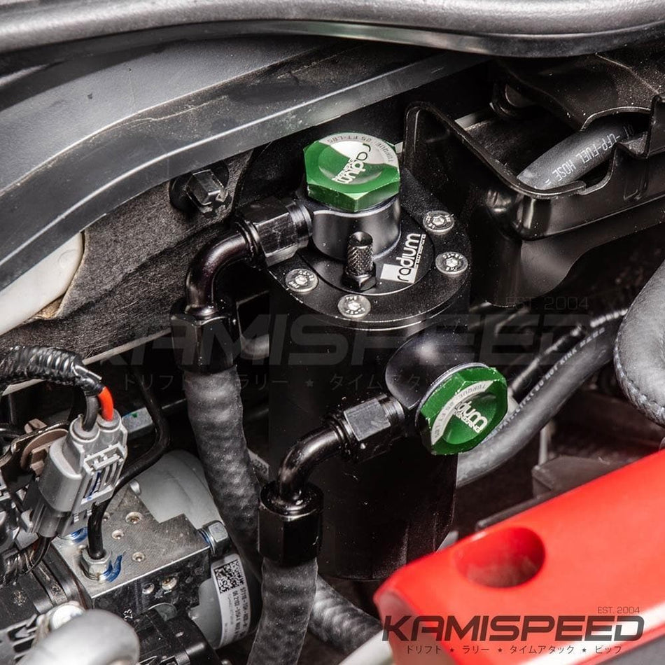 Radium Dual Catch Cans for 17+ Civic Type R | KamiSpeed.com