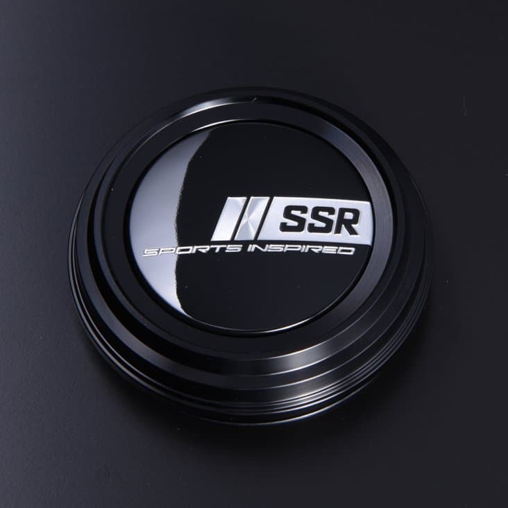 SSR Racing Sports Inspired Center Cap Aluminum B-Type Low - Black ...