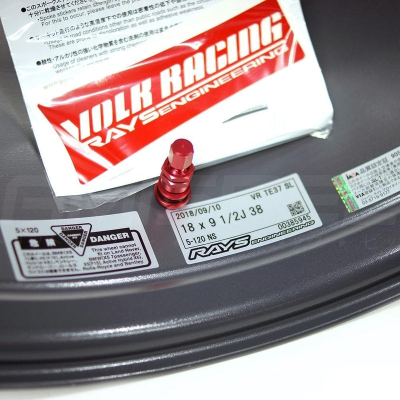 Volk Racing TE37 SL 18x9.5 +38 5x120 Mercury Silver (17+ Honda Civic ...