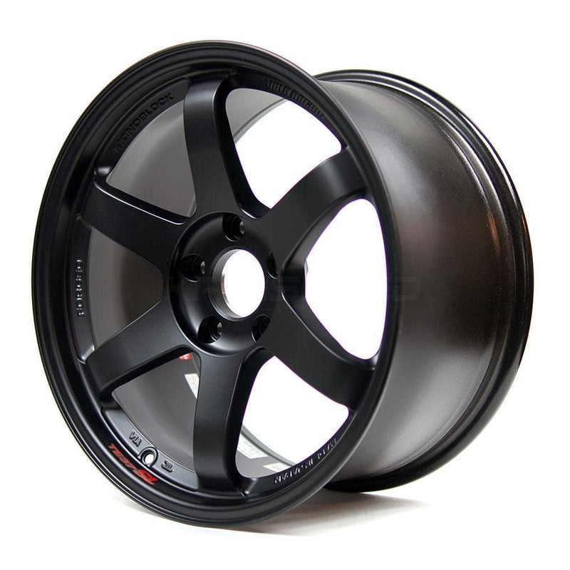 Volk Racing TE37 SL Flat Black | 18x9.5 +38 5x120 (2017+ Civic Type R)